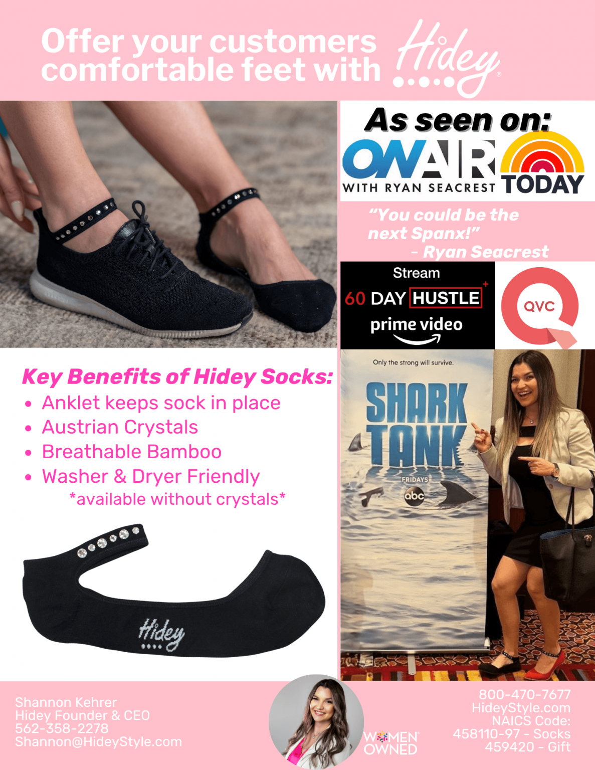 Meet Shannon Kehrer | Founder & CEO of Hidey Style Socks – SHOUTOUT LA